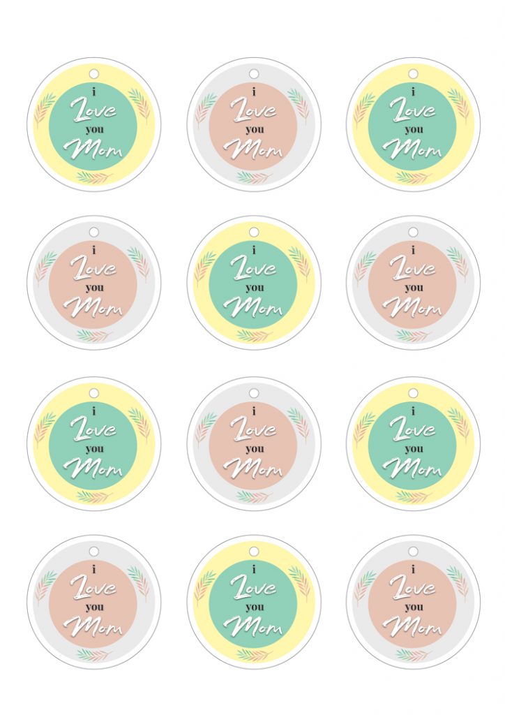 Free Printable Mother's Day Gift Tags